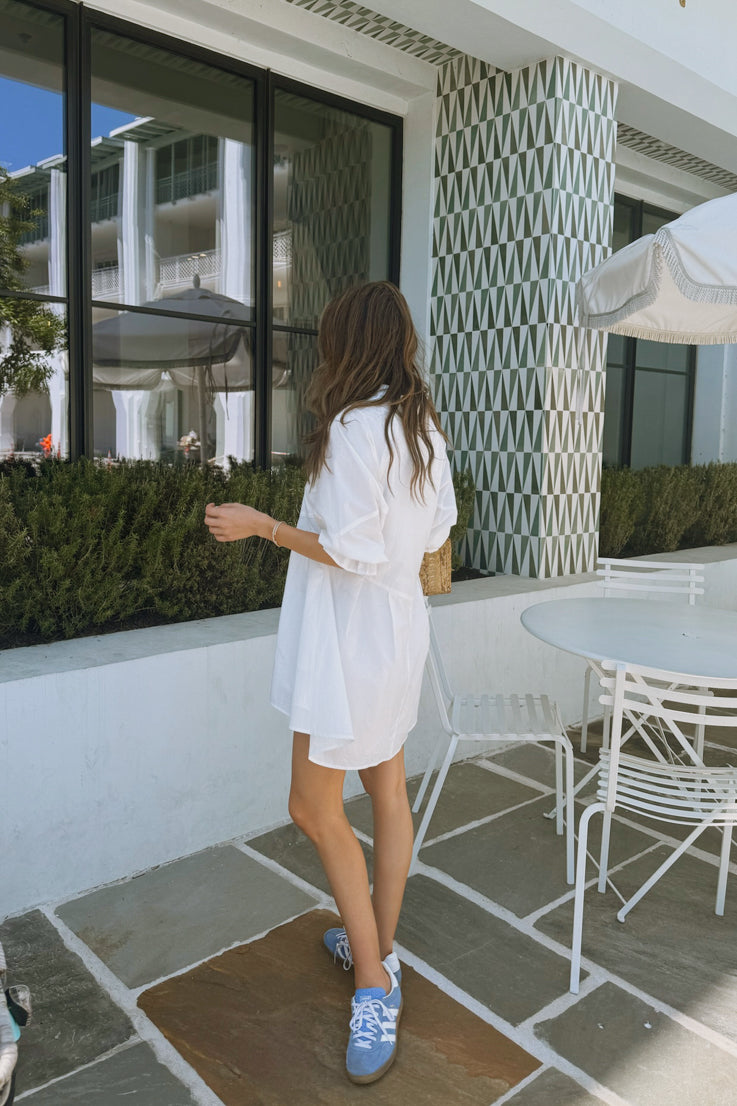 Crisp and Clean Dress – Vestique